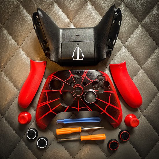 Afslag11 . Custom behuizing geschikt voor de Xbox X/S controller - 'Spider-Man - Miles... | bol