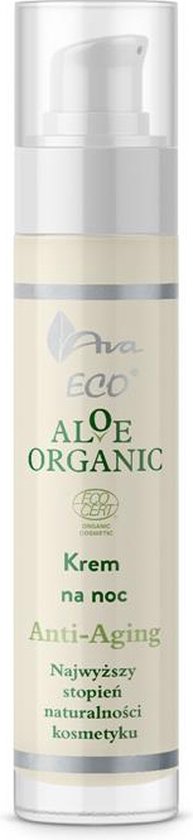Aloe Organic anti-aging nachtcrème 50ml | bol