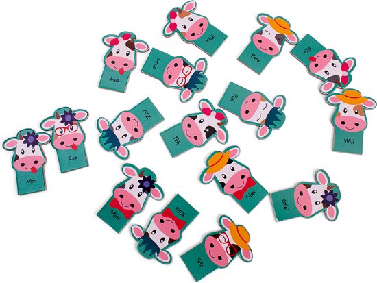 BS Toys Bordspel Welke koe ben ik? - Variant van Wie Ben Ik - Raad de ...
