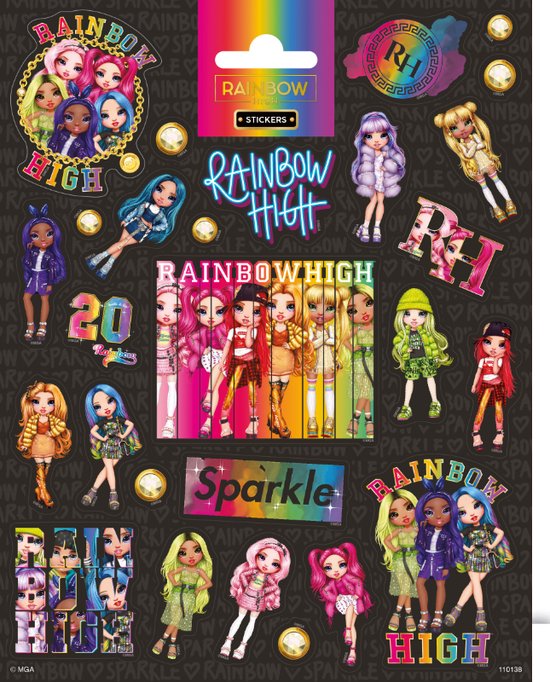 Stickers Rainbow High | bol.com