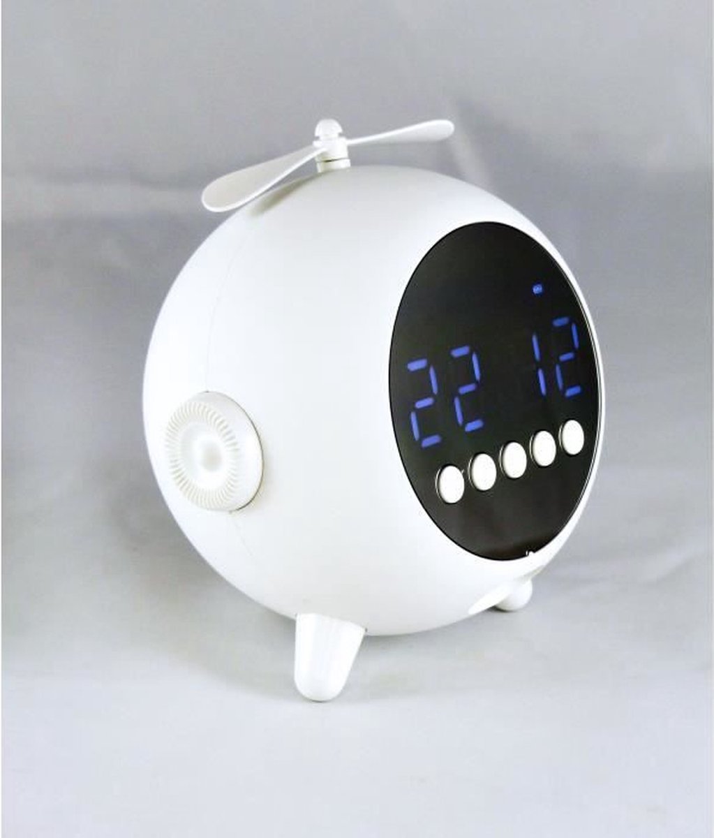 BLUETOOTH KLOKRADIO - INOVALLEY - RV05-BTH-W | bol.com