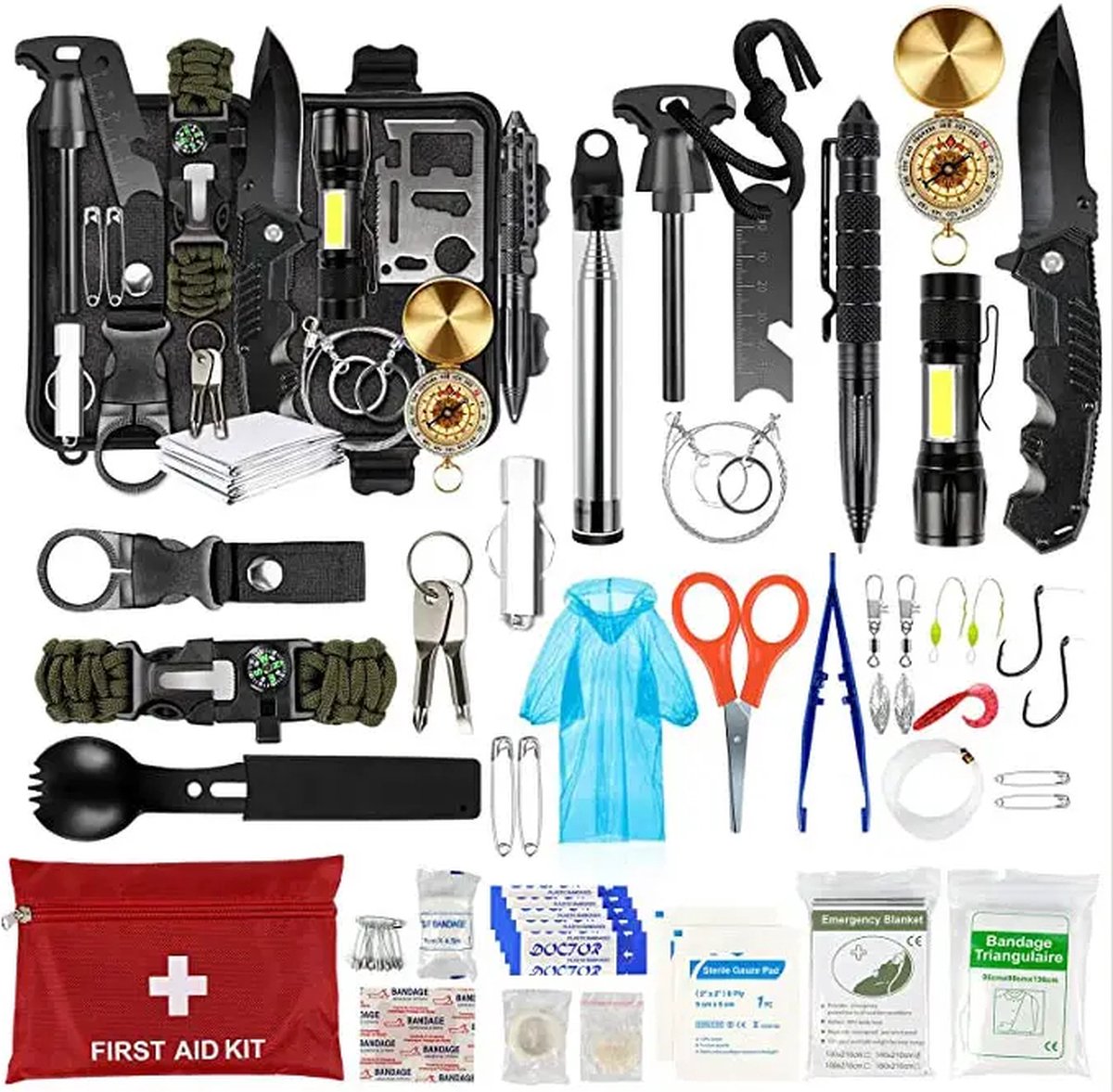 BOR® Survivalkit - Survival Kit - Outdoor Kit - Camping Kit ...
