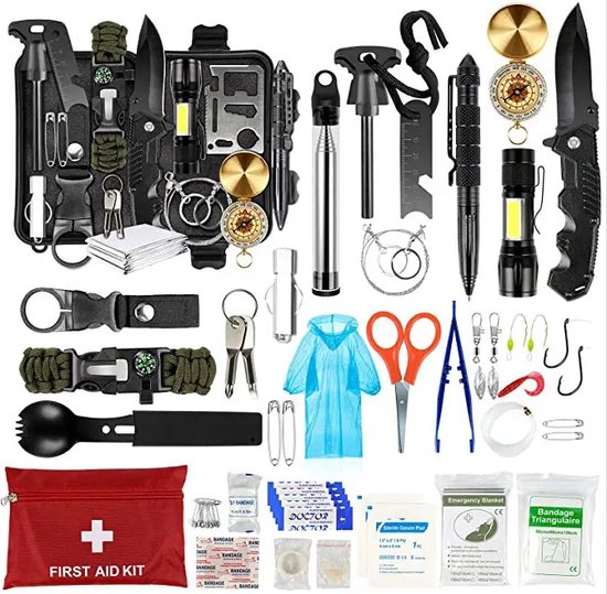 BOR® Survivalkit - Survival Kit - Outdoor Kit - Camping Kit ...