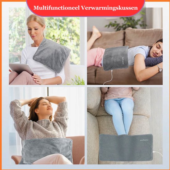 Warmtekussen - Grafeen Elektrische Usb Verwarming Pad - 55 Graden - Snel Opgewarmd | bol
