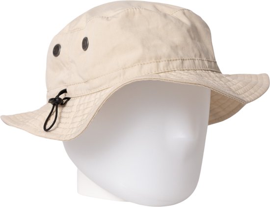Safari bucket hat - mybuckethat - beige bucket hat - vissershoedje ...