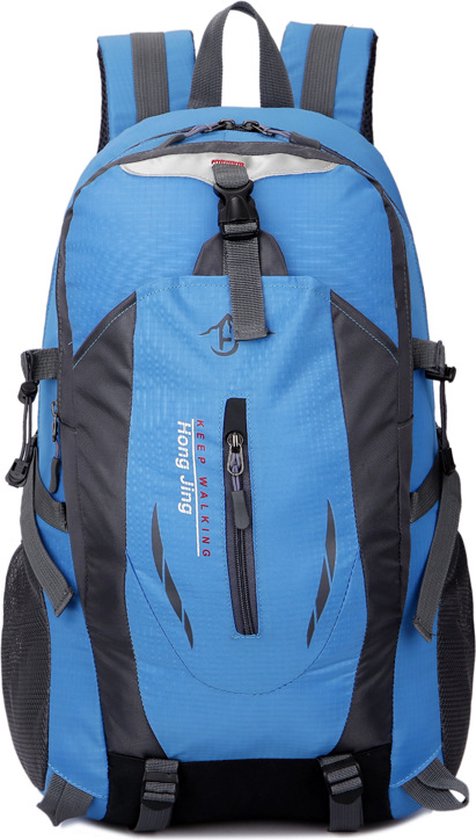 Trekking rugzak, compacte backpack, blauw | bol