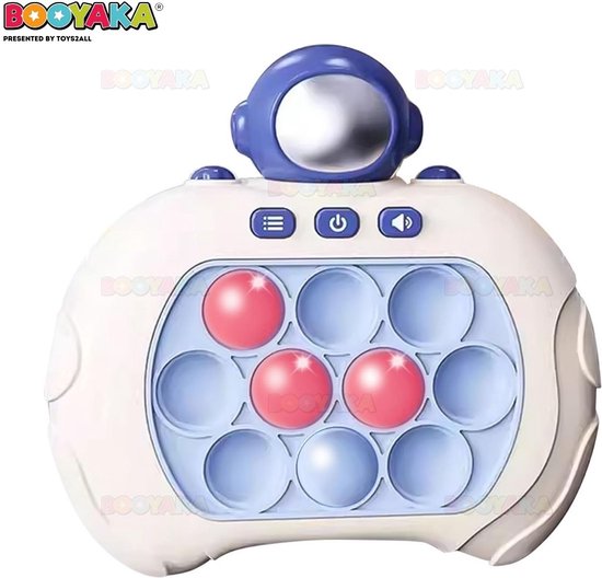 Booyaka® Push & pop it game Astronaut - Popit - Push game - Siliconen ...