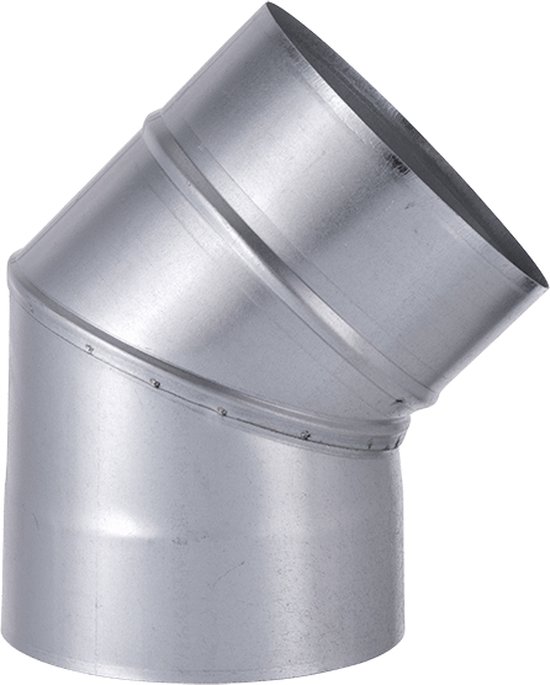 Gegalvaniseerde Bocht 45° Ø130mm 0,5mm | bol