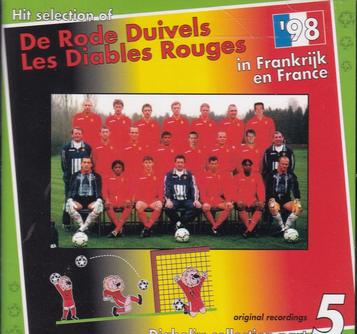 De Rode Duivels In Frankrijk '98 - Diabolix-colllectie Part 5, various ...