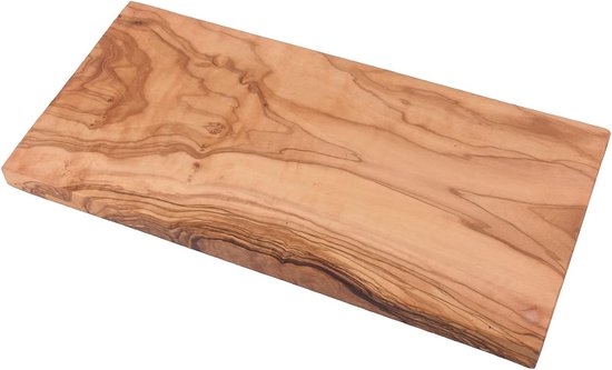 Plank van olijfhout, olijfhouten plank, snijplank, houten plank ...