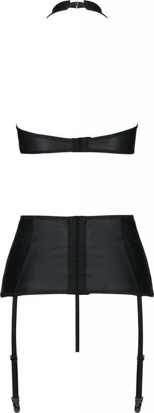 Nancy Set met Open Kruis - Zwart | bol.com