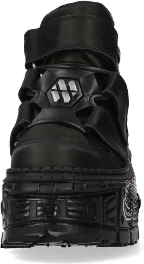 New Rock - M-WALL009-C12 Plateau Laarzen - 36 Shoes - Zwart | bol