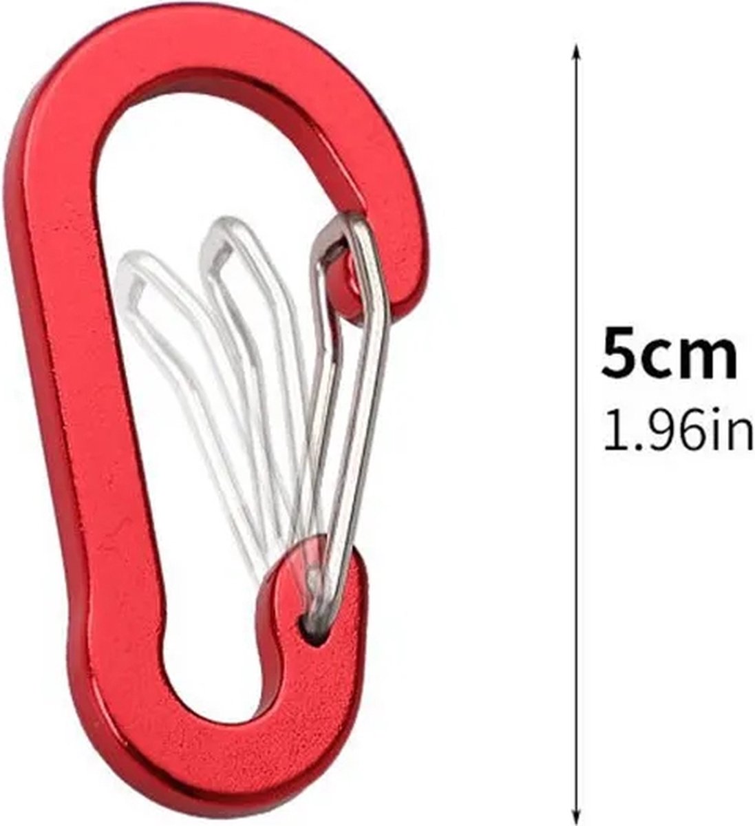 Karabijn Haak - Karabijnhaak - Outdoor - Sleutelhanger - Hike - Schroef ...