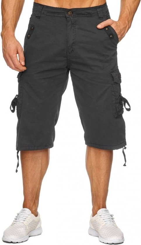 Beeldige short voor de heren - grijs - maat 2XL (38) - omtrek 100 cm | bol