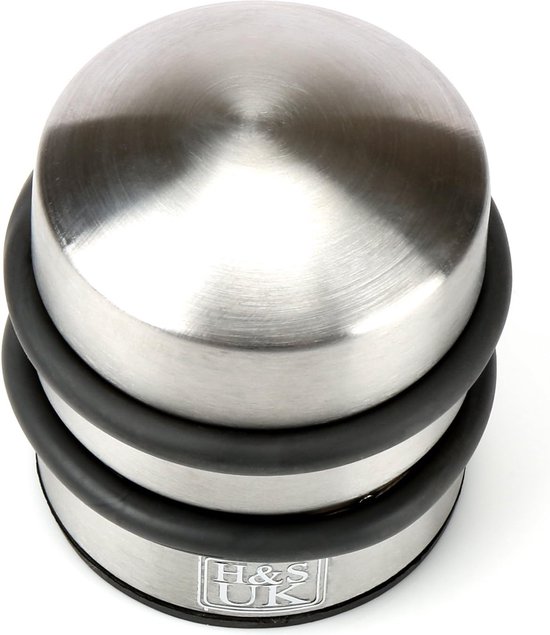 Roestvrijstalen deurstopper - beweegbare deurstopper 1 kg zwaar voor de ...