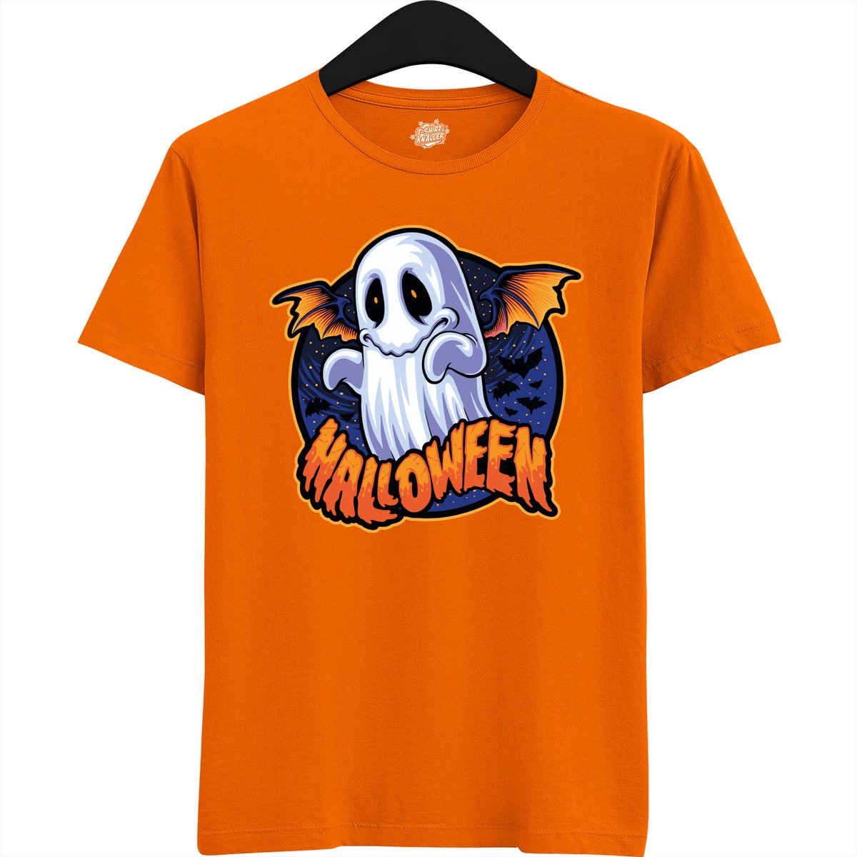 Spooky Scary Ghost - Halloween Spook Dames / Heren Unisex Shirt ...
