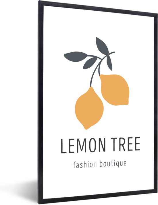 Fotolijst incl. Poster - Lemon tree fashion boutique - Kinderen ...