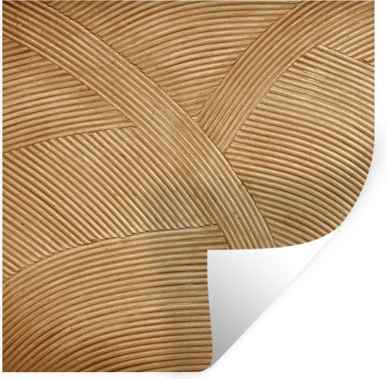 Muurstickers - Sticker Folie - Structuur - Natuur - Kunst - Rotan ...