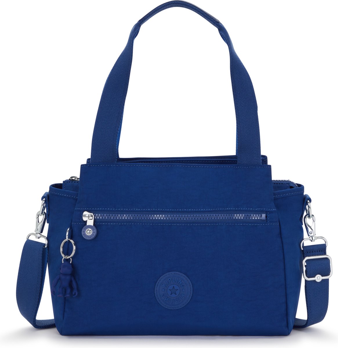 Kipling ELYSIA Schoudertas - Deep Sky Blue | bol.com