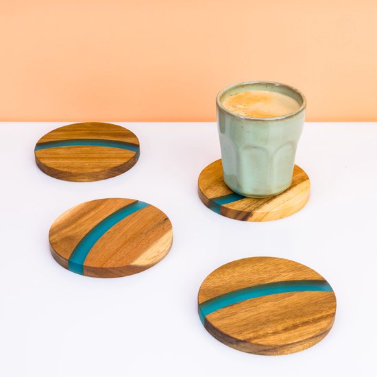 Winkee The River Onderzetters (set Van 4) | bol.com