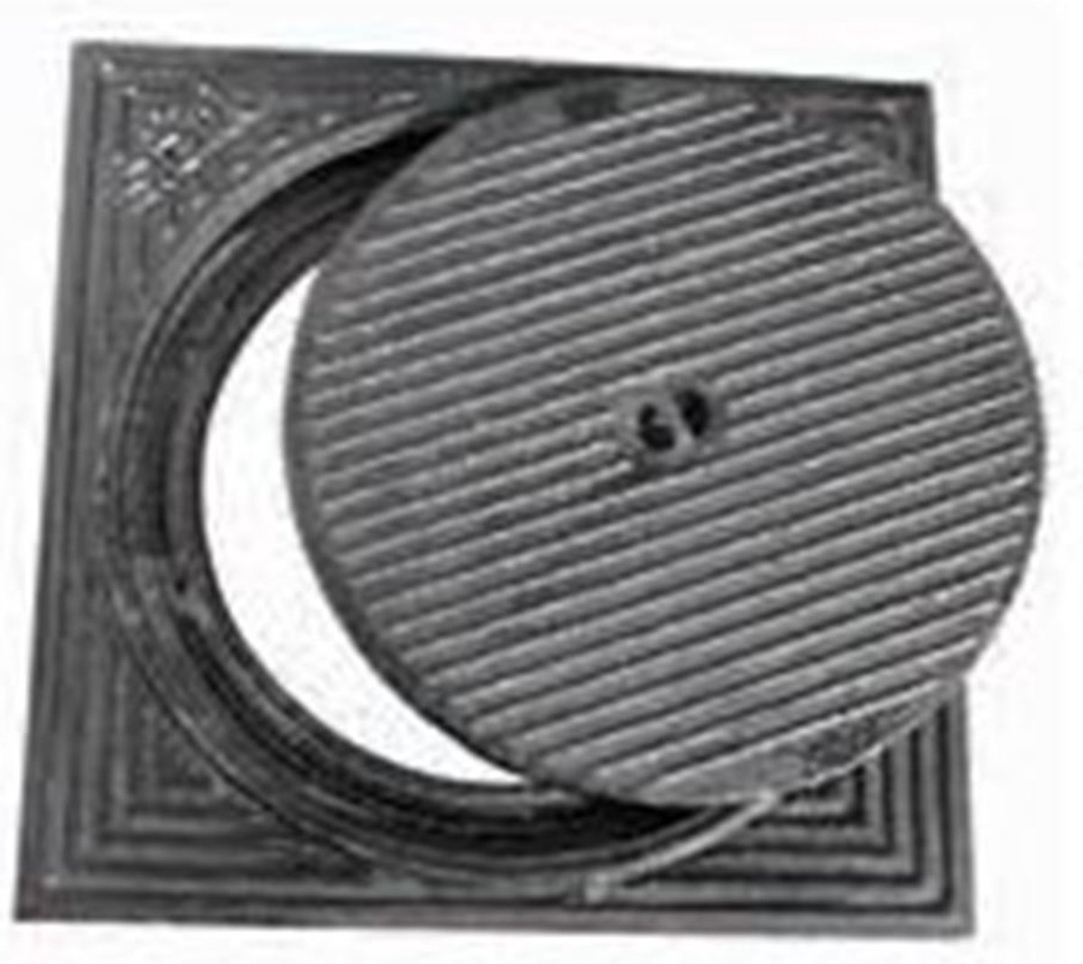 Gietijzeren putdeksel 400 mm | bol.com