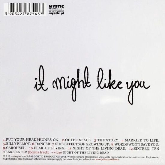 Julia Marcell: It might like you (super jewel case) [CD], Julia Marcell ...