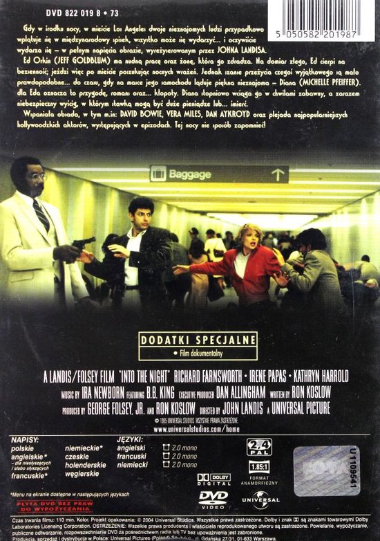 Into the Night [DVD] (Dvd), John Landis | Dvd's | bol