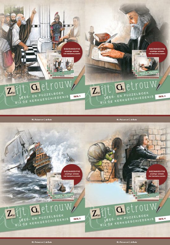 Zijt getrouw deel 1,2,3,4, Mj Ruissen | 9789461152619 | Boeken | bol