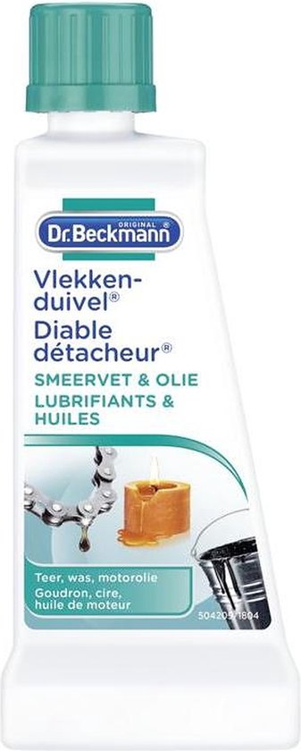 Dr Beckmann Vlekkenduivel Smeervet & Olie - 6x50ml - Voordeelverpakking ...