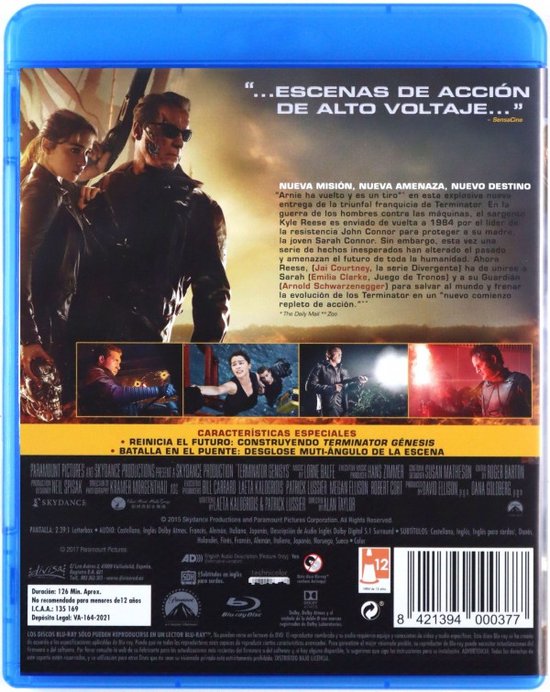 Terminator Genisys [Blu-Ray] (Blu-ray), Jai Courtney | Dvd's | bol.com