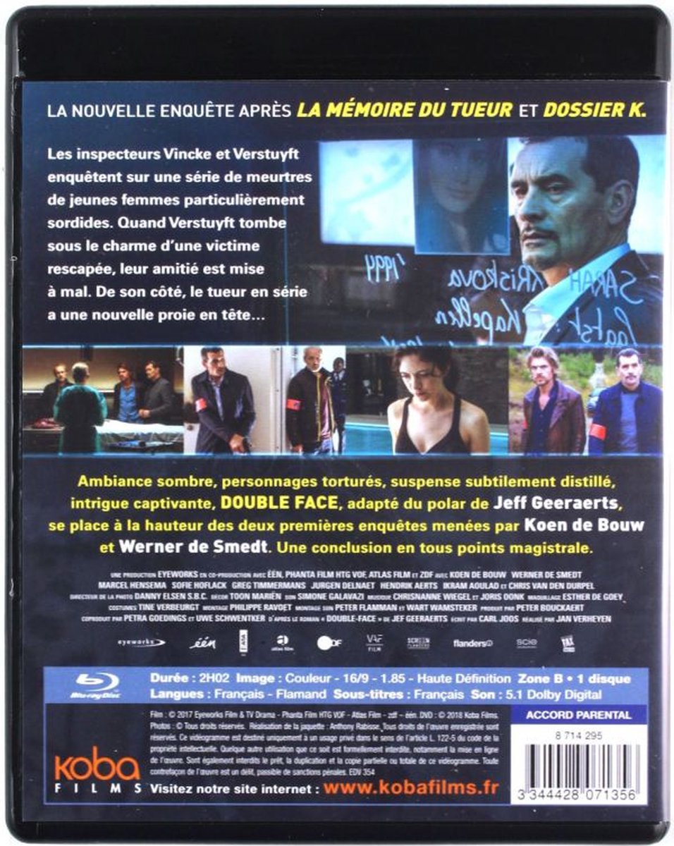 Het tweede gelaat [Blu-Ray] (Blu-ray), Greg Timmermans | Dvd's | bol