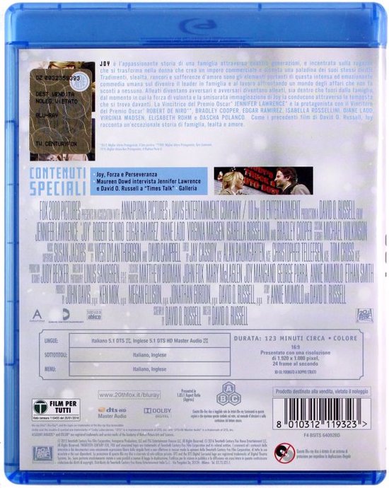 Joy [Blu-Ray] (Blu-ray), Édgar Ramirez | Dvd's | bol