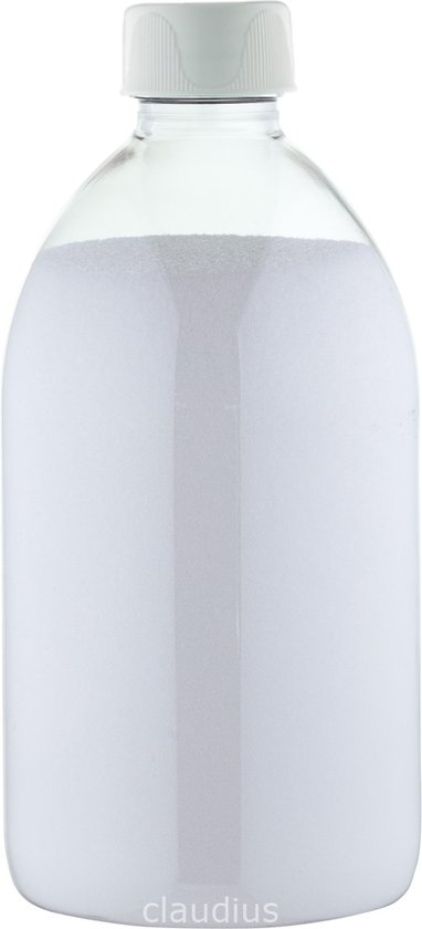 Scrubzout Perzik - 650 gram - Fles met witte dop - set van 6 stuks ...