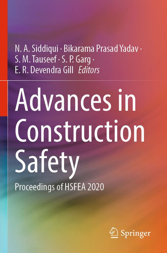 Advances in Construction Safety | 9789811940033 | Boeken | bol.com
