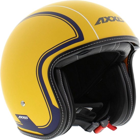 Axxis Hornet SV jethelm Royal mat geel XXL - Motorhelm / Scooterhelm ...