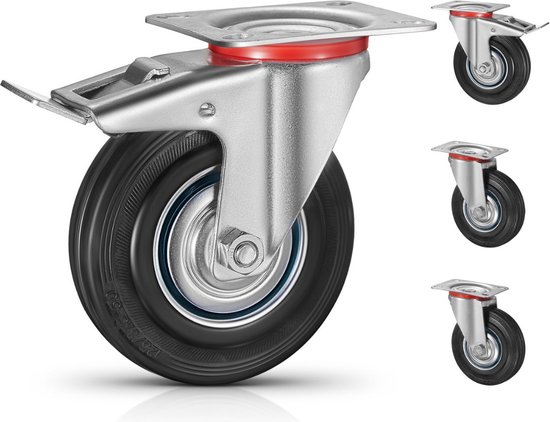 Arvona Transportwielen - Zwenkwielen - Wielen Karretje - Transport ...