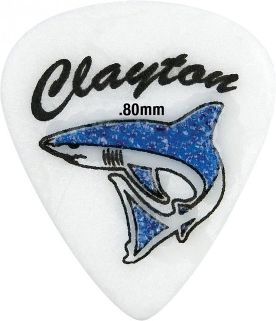 Clayton - Sand Shark - plectrum - 0.80 mm - 6-pack | bol