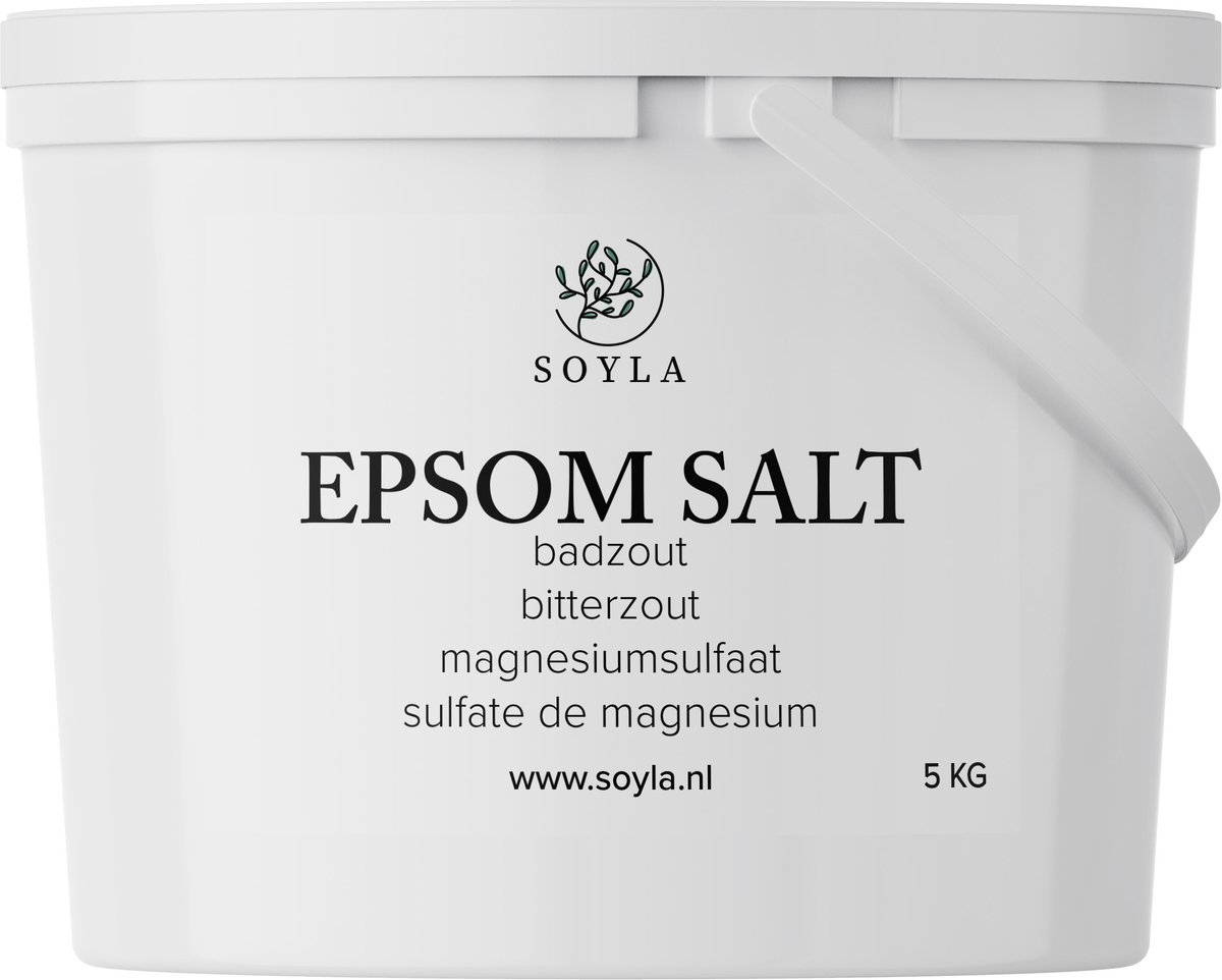 Epsom Zout - 5 KG - Badzout - Epsom Salt - Magnesiumsulfaat | bol