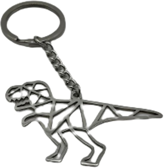 Kunstwerk T-Rex, Dino, Tyrannosaurus rex, Sleutelhanger, Sleutelbos ...