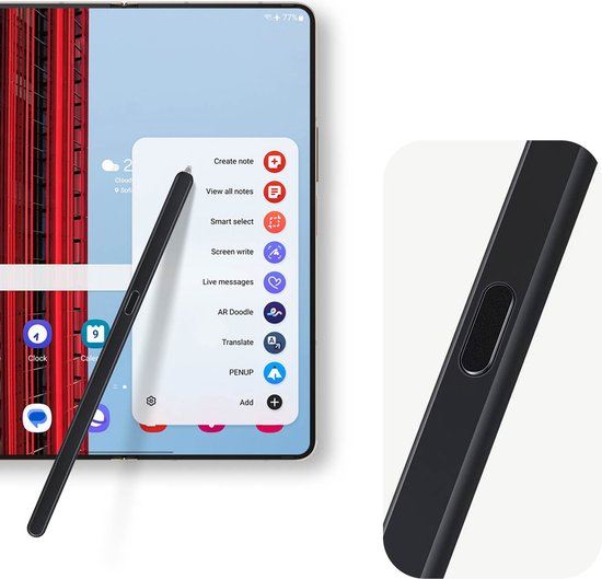 Ej Pf946bbegeu Samsung S Pen Fold Edition Galaxy Z Fold5 Black Bol