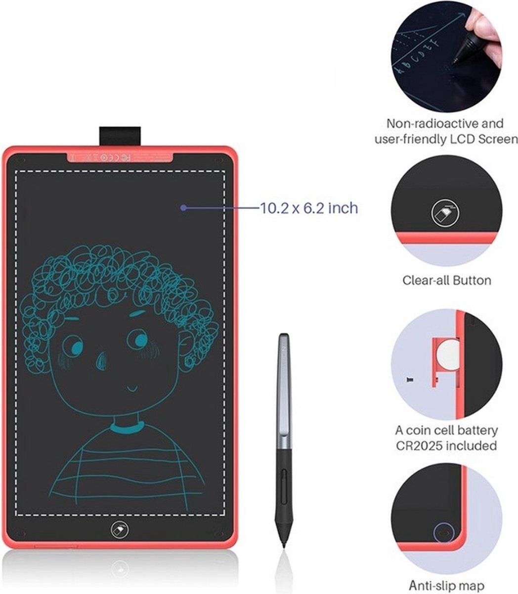 Tablette de dessin - Tablette graphique - Tablette de dessin 2 en 1 ...