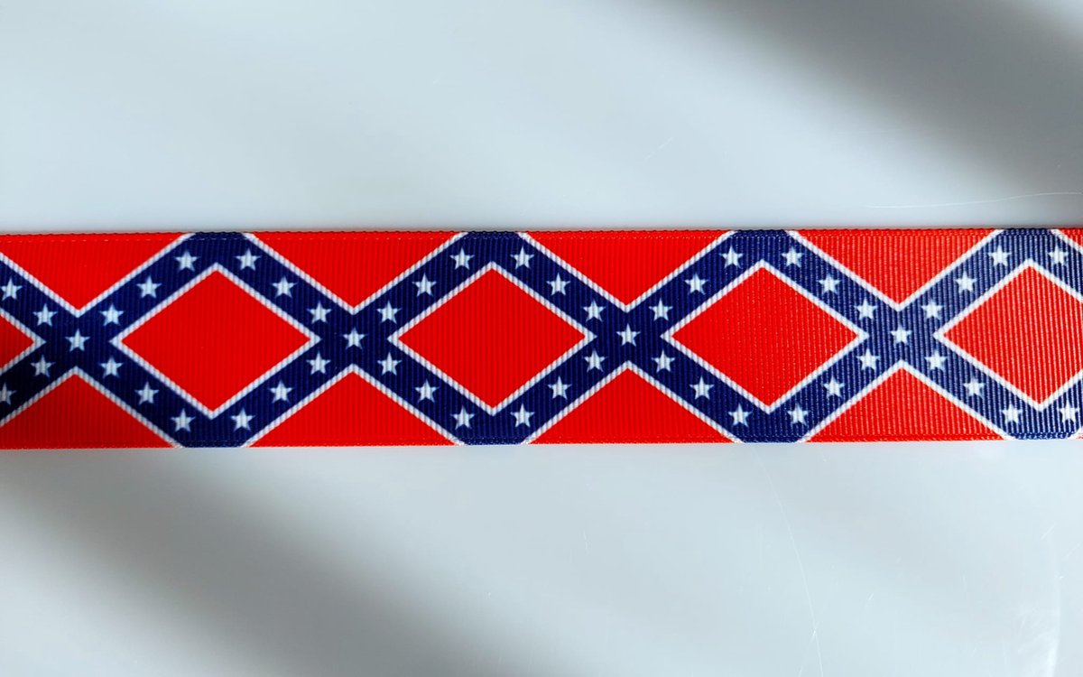 Lint grosgrain American flag rebel flag 3,8 cm breed 5 m | bol.com