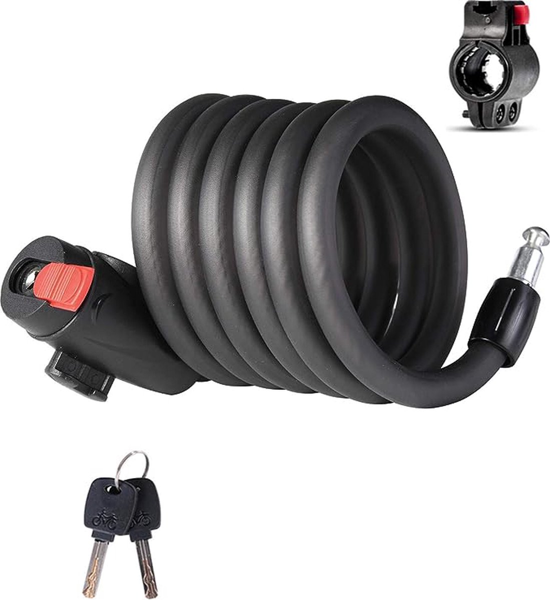 Extreem Sterke - Fietskettingslot - 1.2M - Hoge Kwaliteit - Combinatie ...