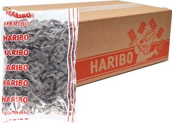 Haribo - Zoute Krakelingen - 2x 1,5kg | bol