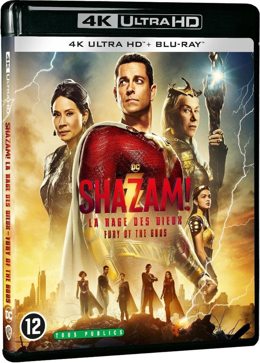 Shazam ! - Fury Of The Gods (4K Ultra HD Blu-ray), Djimon Hounsou | Dvd ...