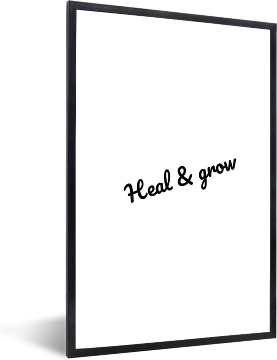 Fotolijst incl. Poster - Helen - Quote - Groeien - Daily life quote ...