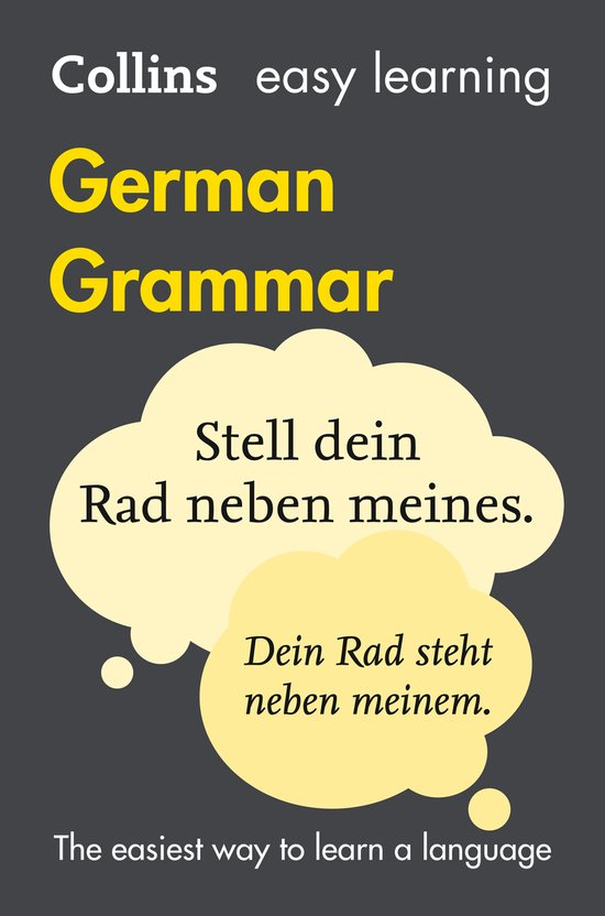 Easy Learning German Grammar, Collins Dictionaries | 9780008142001 ...