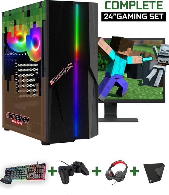 ScreenON - Minecraft Edition Gaming Set - X10999 - V3 (GamePC.X10999 ...