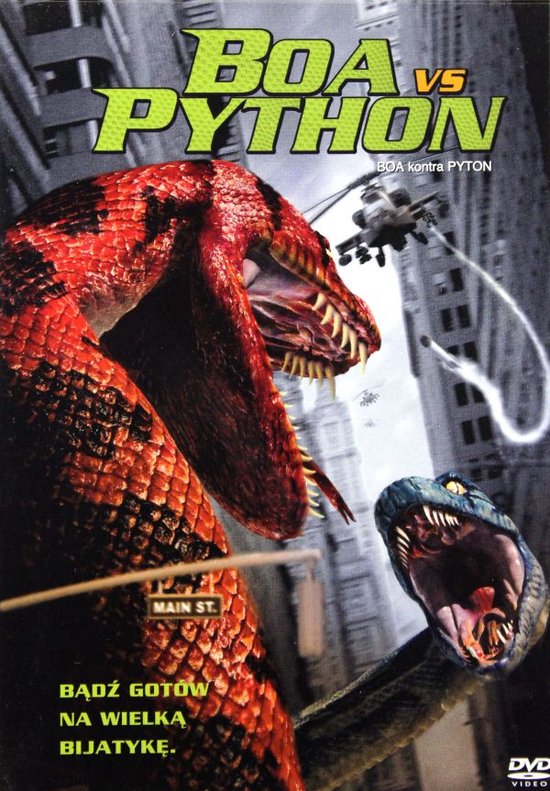Boa vs. Python [DVD] (Dvd), David Hewlett | Dvd's | bol