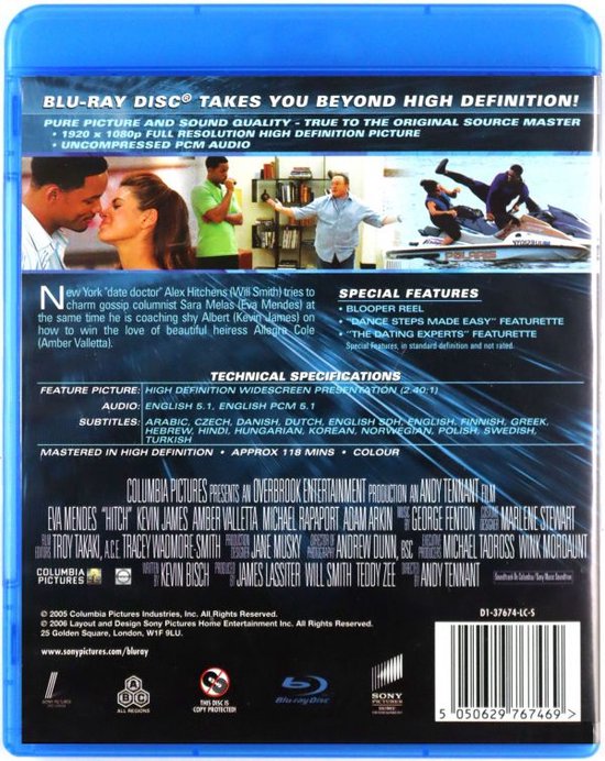 Hitch [Blu-Ray] (Blu-ray), Kahan James | Dvd's | bol
